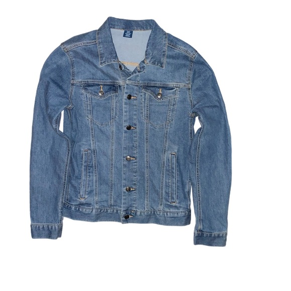 George | Jackets & Coats | George Denim Jacket Unisex Small 3436 Blue ...